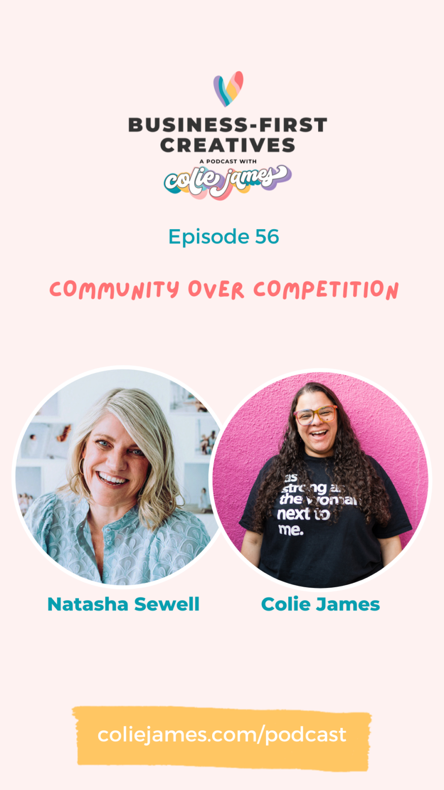 Community Over Competition with Natasha Sewell