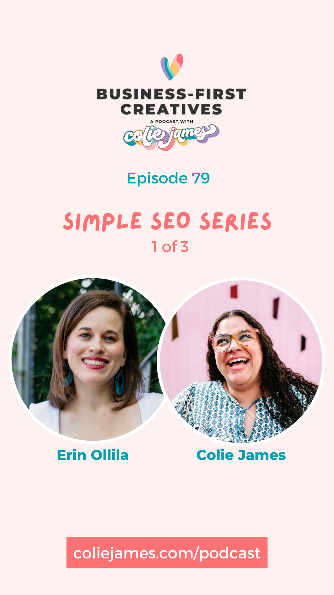 Getting Started with SEO | Simple SEO Series with Erin Ollila (Part 1) - coliejames.com