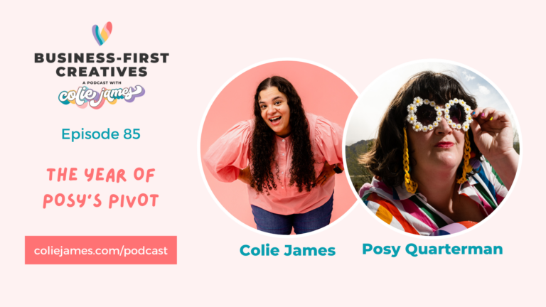 The Year of Posy's Pivot with Posy Quarterman