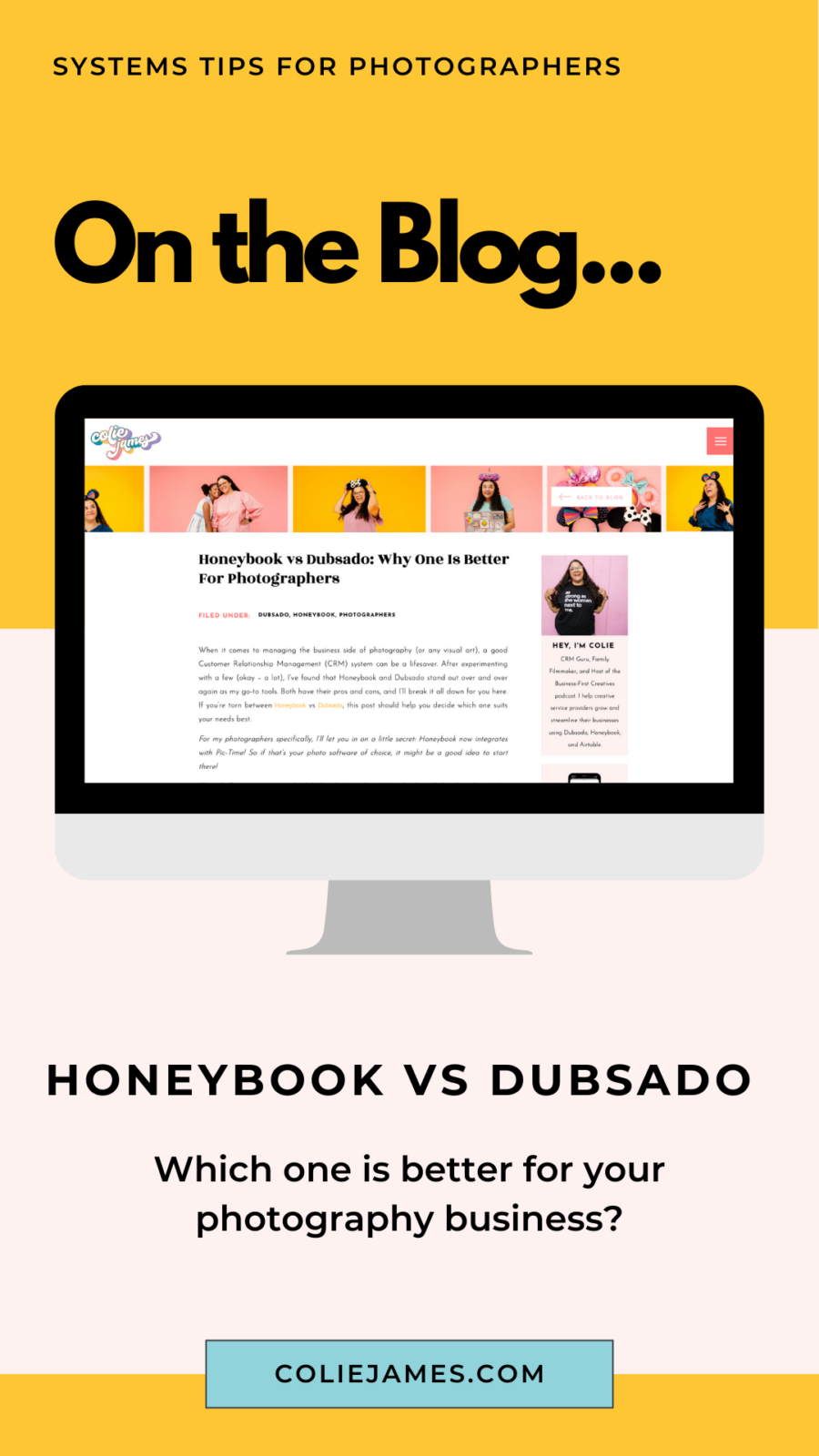 Honeybook vs Dubsado: Is One Is Better For Photographers? - coliejames.com