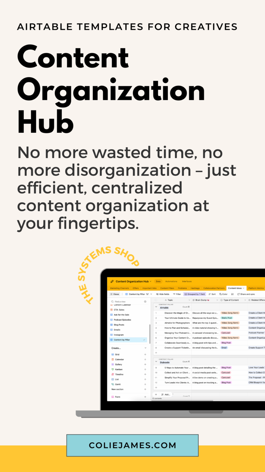 Guide to Organizing Your Content with Content Organization Hub