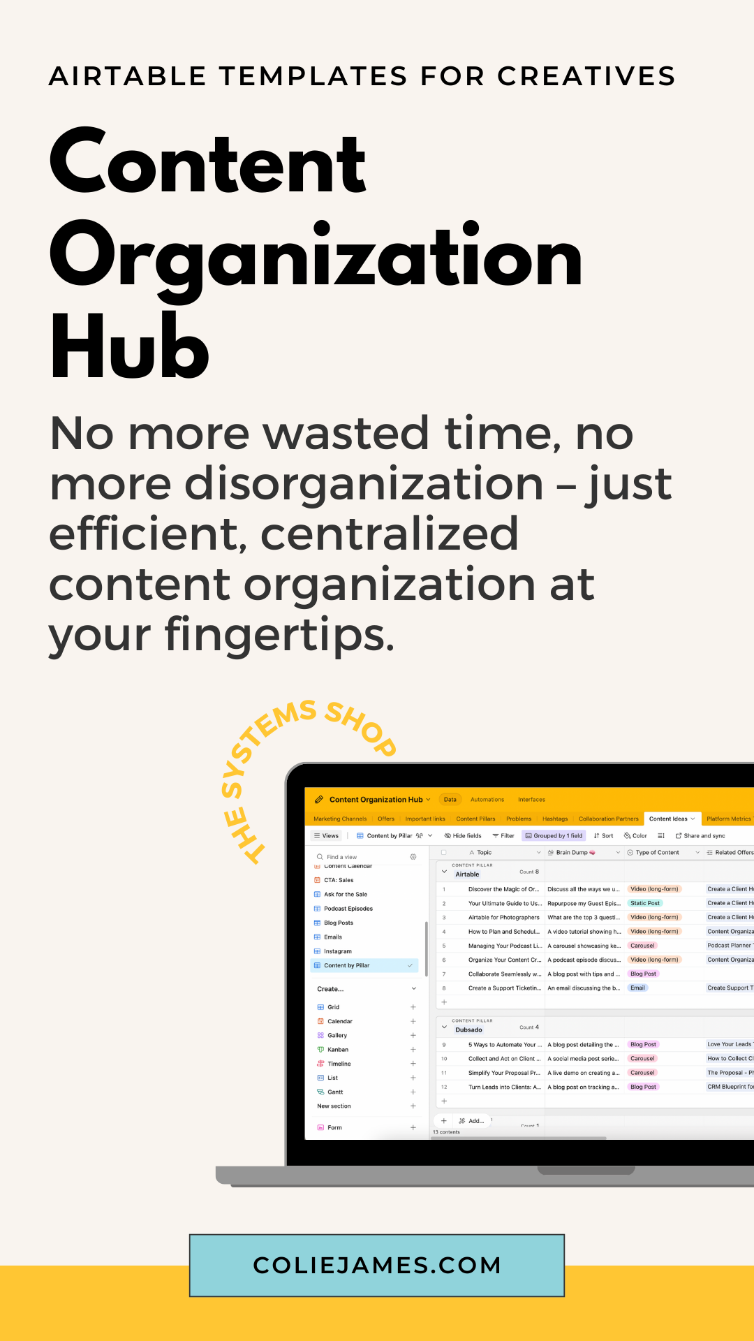 Guide to Organizing Your Content with Content Organization Hub