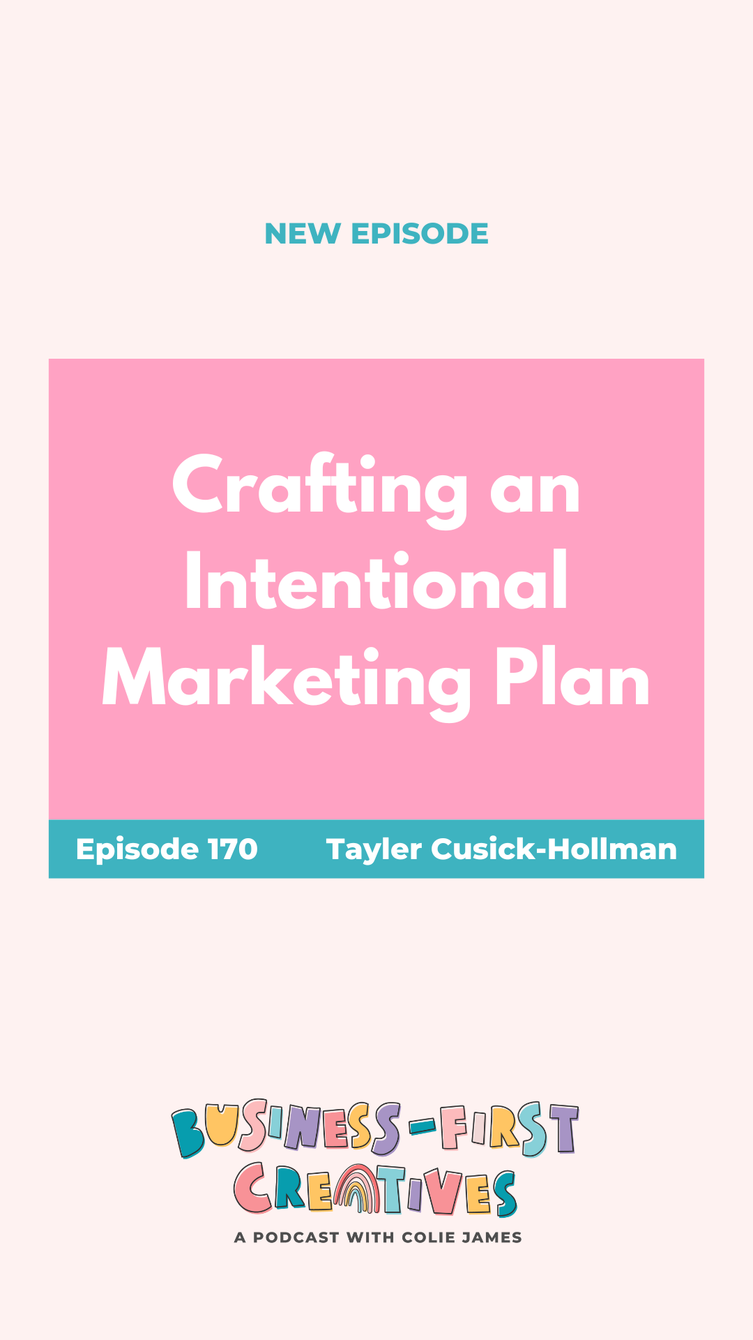 Crafting an Intentional Marketing Plan with Tayler Cusick-Hollman ... Crafting an Intentional Marketing Plan with Tayler Cusick-Hollman ...